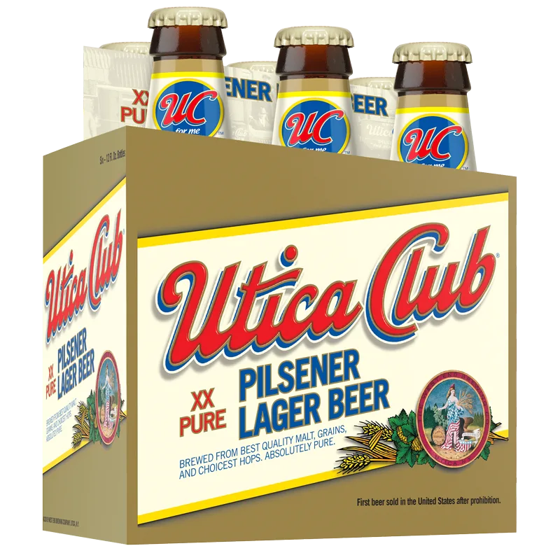 Utica Clu Beer Logos 6 Different IRTP 1930's Utica Club Beer